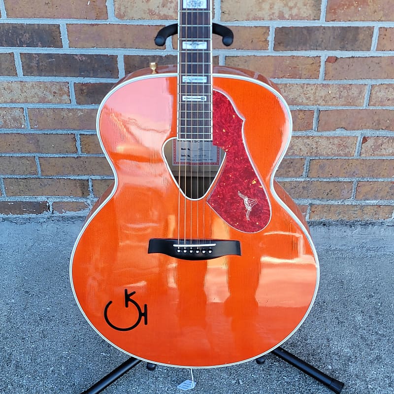2001 Gretsch Rancher 6022 Orange | Reverb