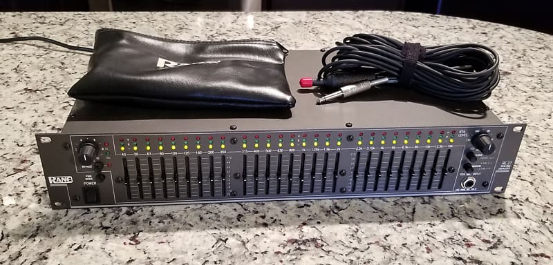 Rane RE27 Real Time Equalizer | Reverb