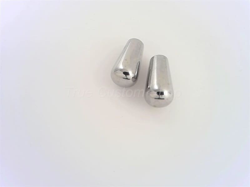 True Custom Shop® Chrome Metal Switch Tip for Switchcraft & | Reverb