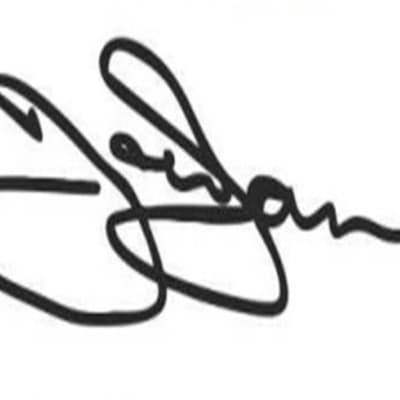 Sticker Vinyl Black Autograph Tony Iommi sabbath | Reverb Deutschland