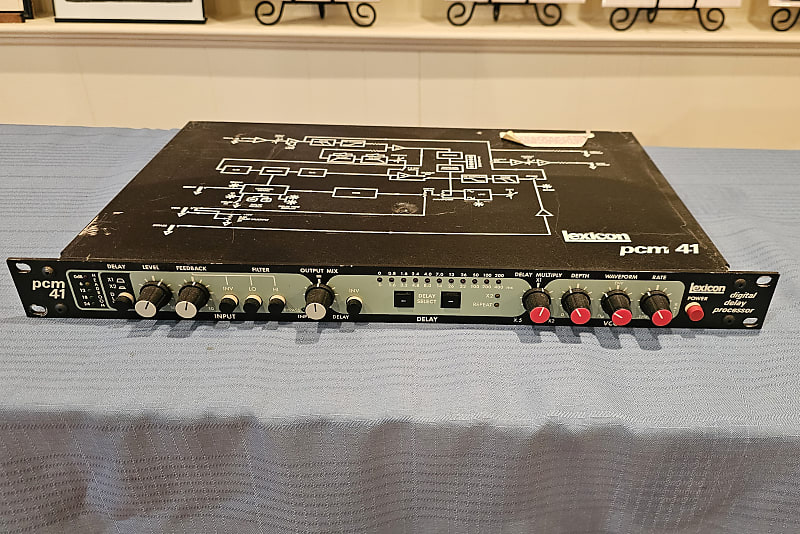 Lexicon PCM 41 Digital Delay Processor 1980 - 1982 - Black / | Reverb
