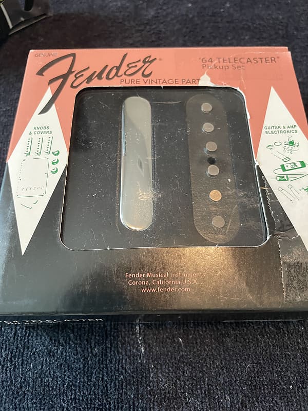 Fender Pure Vintage '64 Telecaster Pickup Set w / Extras | Reverb