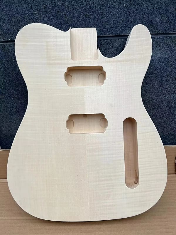 HH Unfinished Mahogany Wood Telecaster Tele Style Body with | Reverb
