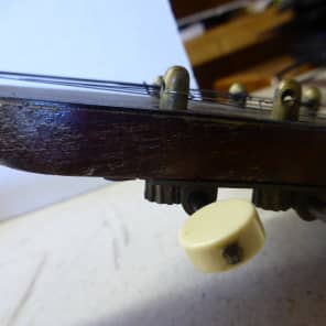 Vintage 8 string Bowl Back Mandolin butterfly inlay | Reverb