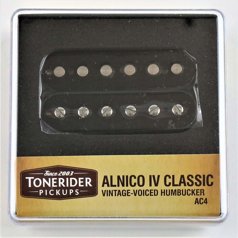 TONERIDER ALNICO IV CLASSIC NECK BLACK | Reverb