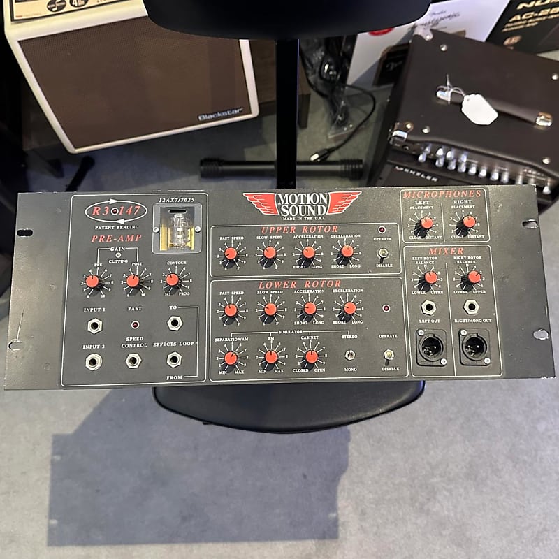 Motion Sound R3-147 Leslie Simulator 4U Rackmount Rotary | Reverb