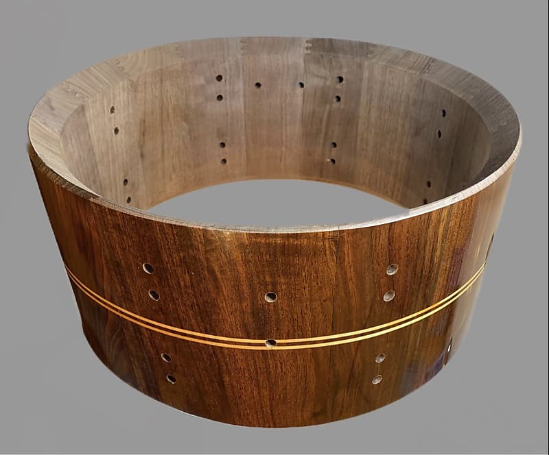 JDS Stave Snare Drum Shell - Walnut | Reverb