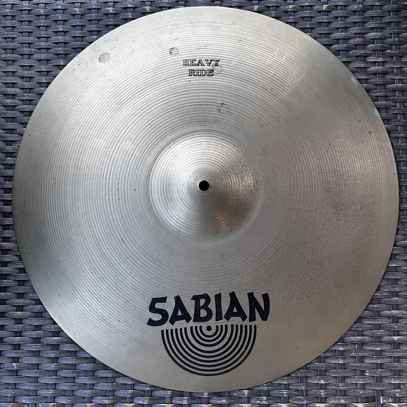 Vintage Pre-AA 1980s Sabian 20” Heavy Ride (VIDEO) | Reverb
