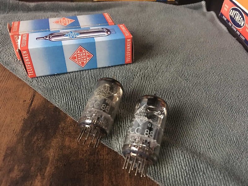 Telefunken 7DJ8 (6DJ8/6922) Matched NOS Pair ~ Smooth Layered | Reverb