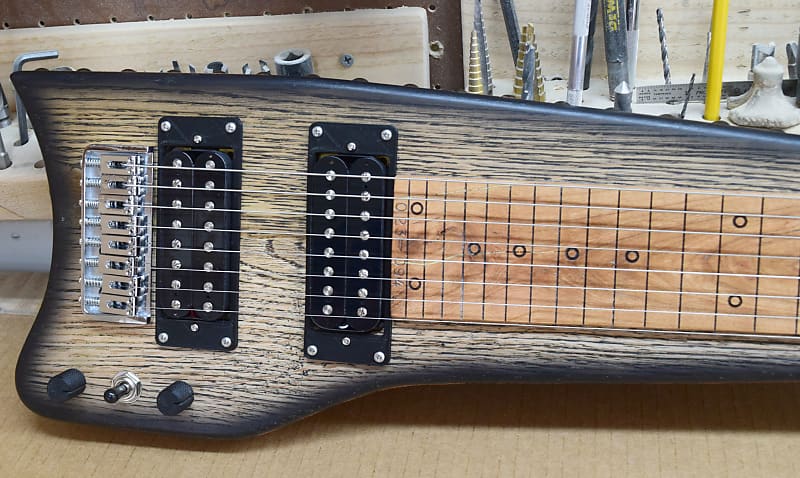 Natural - Grain Enhanced - 8 String Lap Steel Guitar - Satin | Reverb