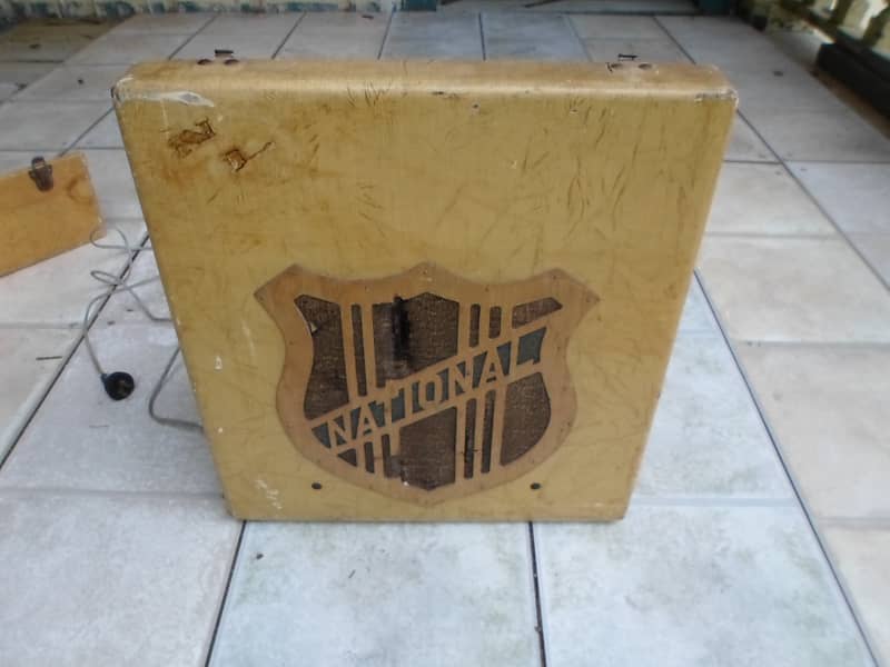 National / Valco Model B 6L6 Tube Amplifier 12" 1930's | Reverb