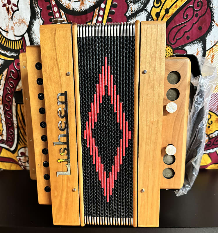 Lisheen One Row Melodeon Key of D | Reverb