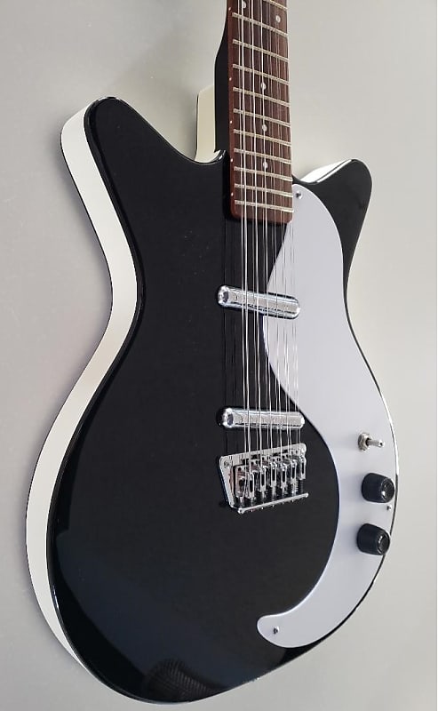 Danelectro 12SDC-BK Display Model 2019 Black | Reverb