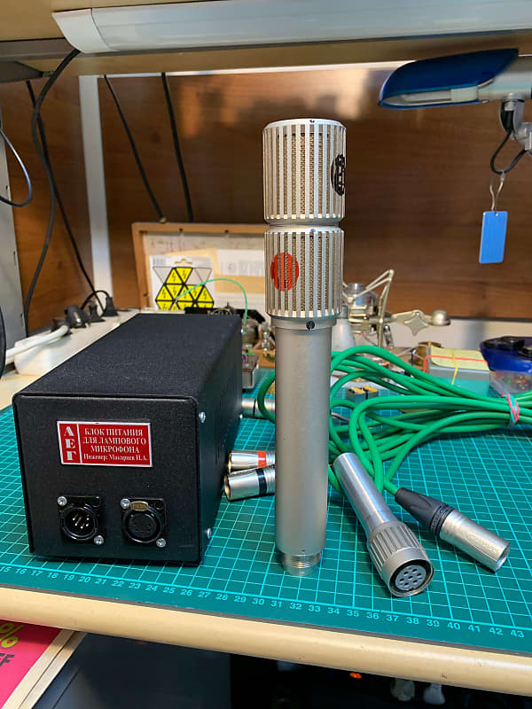 AEG XY stereo valve microphone | Reverb