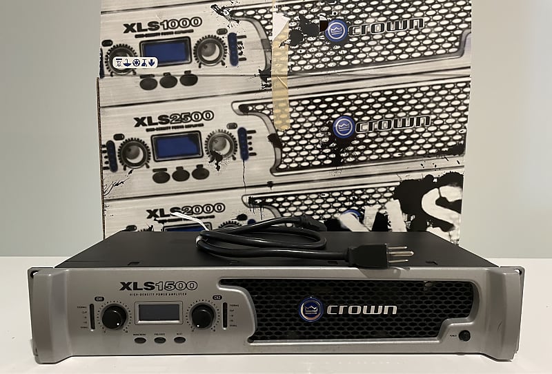 Crown XLS 1500 | Reverb