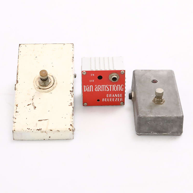 3 Vintage Empty Guitar Pedal Cases Dan Armstrong Fuzztone | Reverb