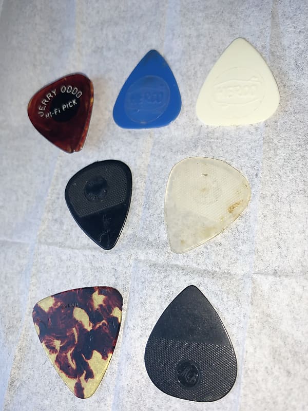 Herco Mel Bay CMS Wales Jerry Oddo Hi-Fi Pick Vintage Lot | Reverb