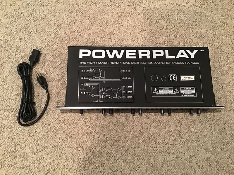 Behringer Powerplay HA-4000 Headphone Power Distribution Amp | Reverb