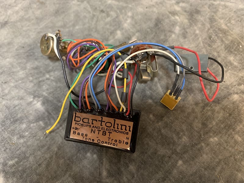 Bartolini NTBT Preamp | Reverb