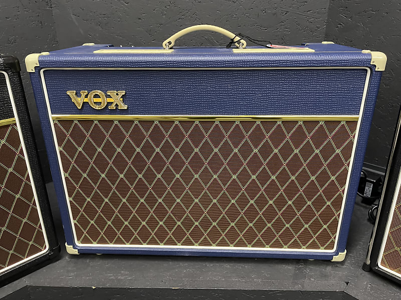 Vox AC15 Custom All Tube / Vollröhre 1x12“ 15W - Royal Blue | Reverb