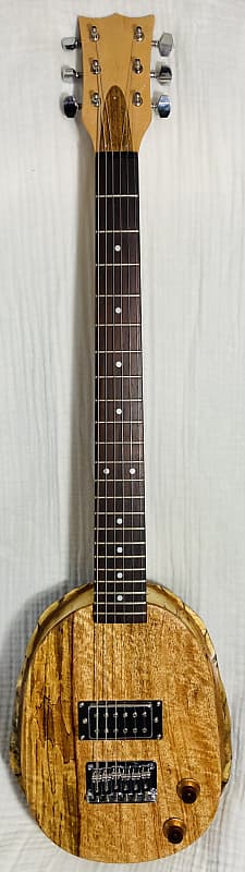 Turtle shell electric guitar- Mango top | Reverb