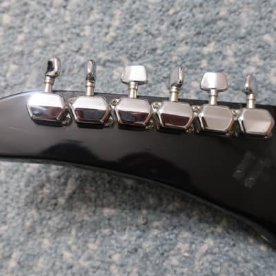 Vintage 1980s Cort Effector Explorer Electric Guitar Black | Reverb