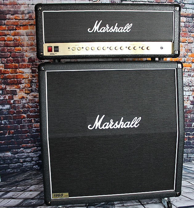 Marshall DSL100 Head 1960A Stereo Cabinet Half Stack | Reverb