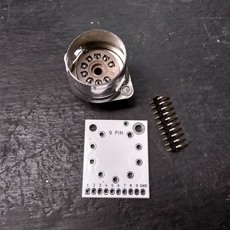 Center Square Music 9 Pin Tube Board Belton Micalex Right | Reverb