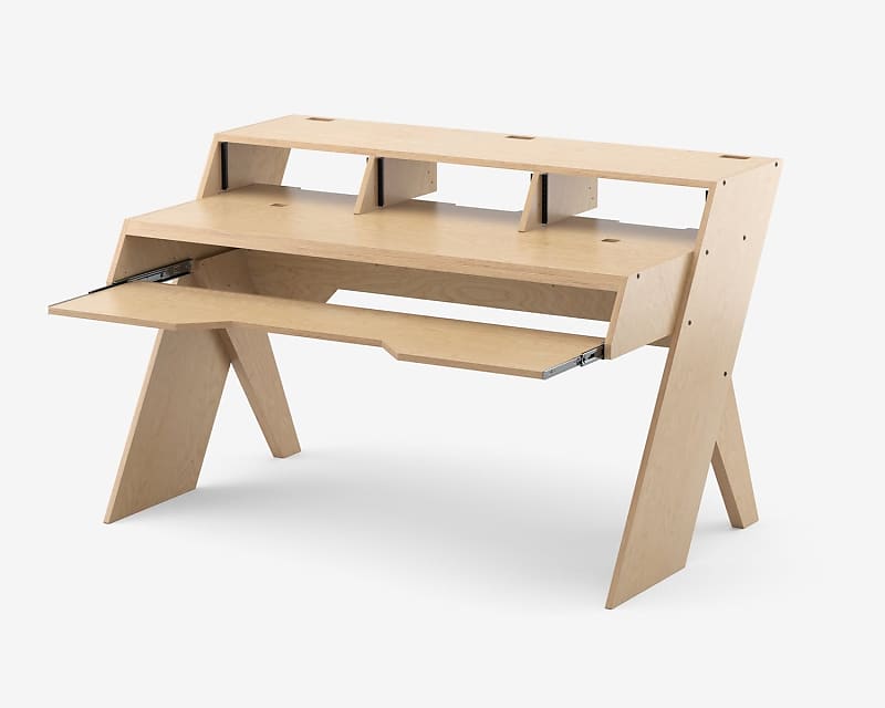 Output Platform Desk with Keyboard Tray 2021 - Birch | Reverb