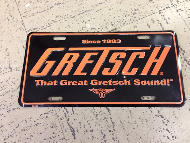 Gretsch License Plate | Reverb