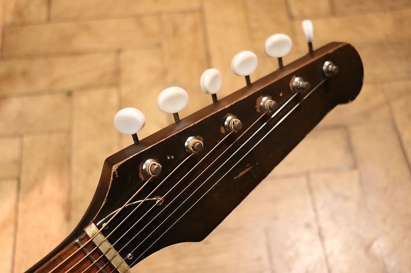 Rare Early Ibanez/Antoria ♫ Super-Massive Dreadnought from | Reverb