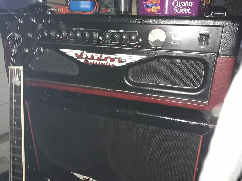 ashdown fallen angel dsp100 half stack 2014 black | Reverb