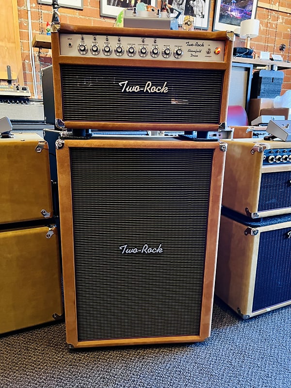 Two Rock Bloomfield Drive 100W Head and 2x12 Open Back Cab - | Reverb