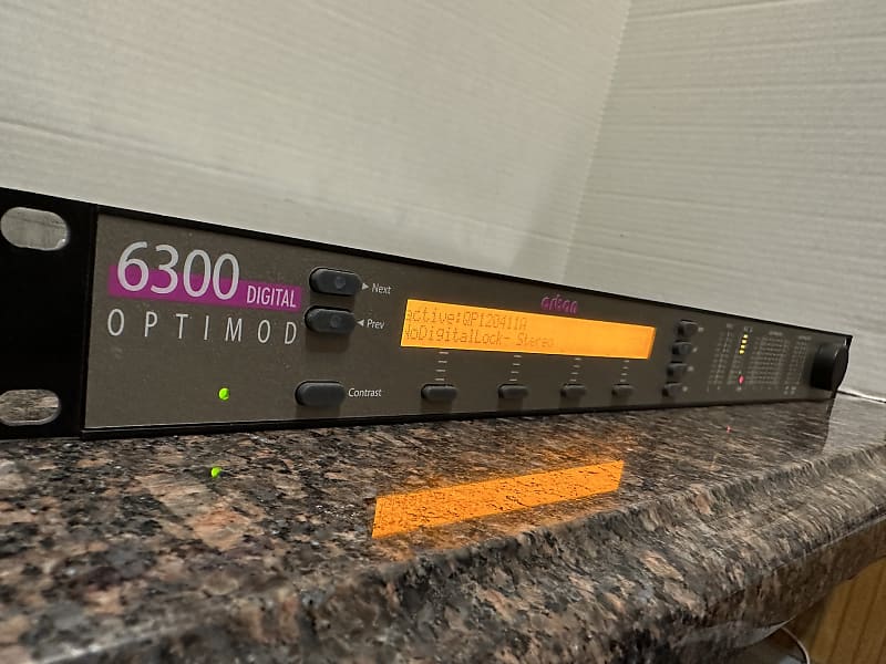 Orban OPTIMOD 6300 FM Broadcast Audio Processor | Reverb UK