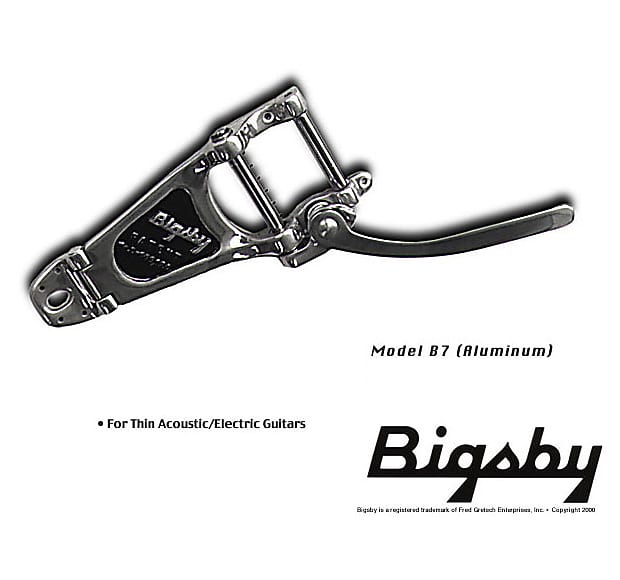 Genuine Bigsby B7 Vibrato to suit Gibson Les Paul , ES-335 | Reverb