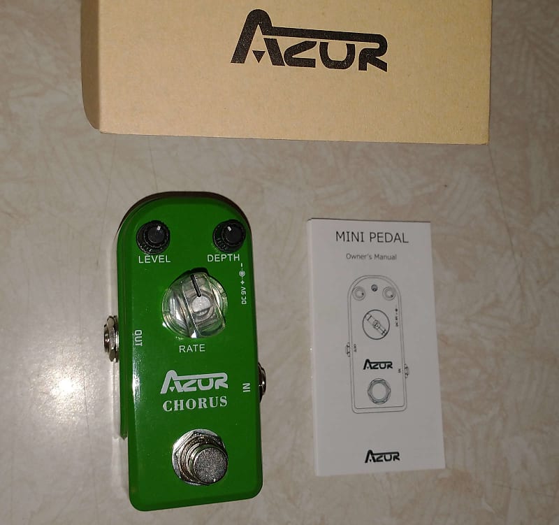 AZOR Chorus Pedal - Analog True Bypass AP-309 Caline guitar | Reverb