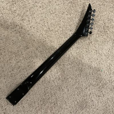 Jackson Loaded JS34 Neck; Black w White Binding; Original | Reverb