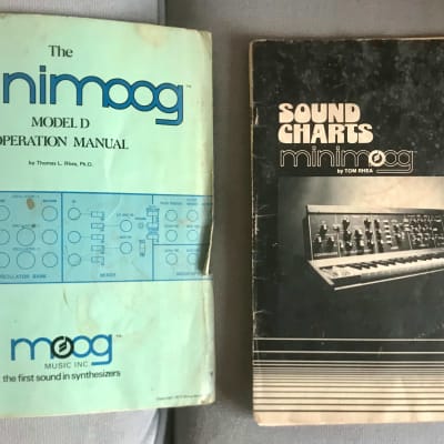 Moog Minimoog Model D, Vintage 1974 | Reverb