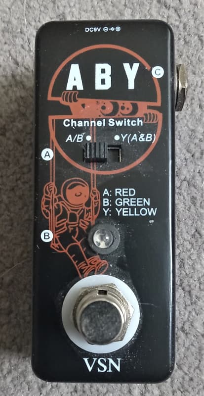 VSN A/B/Y SIGNAL SWITCH – CHANNEL SELECTOR PEDAL WITH TRUE | Reverb