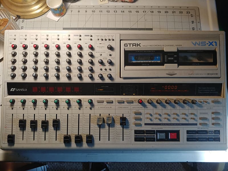 Sansui WS-X1 MultiTrack Recorder 6 Track Cassette | Reverb