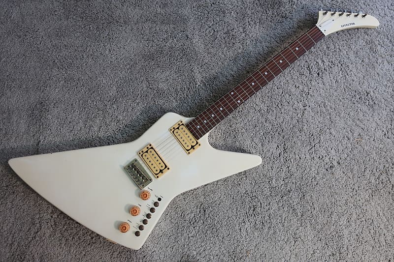 Vintage 1980s Cort Effector Explorer Electric Guitar | Reverb