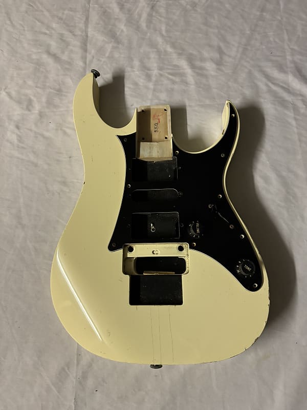 Ibanez RG550 Electric Guitar Body MIJ Japan 1980s - White | Reverb