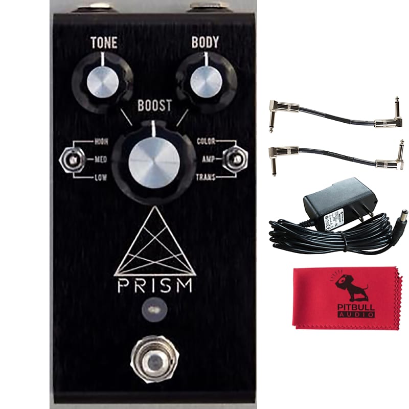 Jackson Audio Prism EQ / Preamp Pedal, Black w/ Power Supply, | Reverb