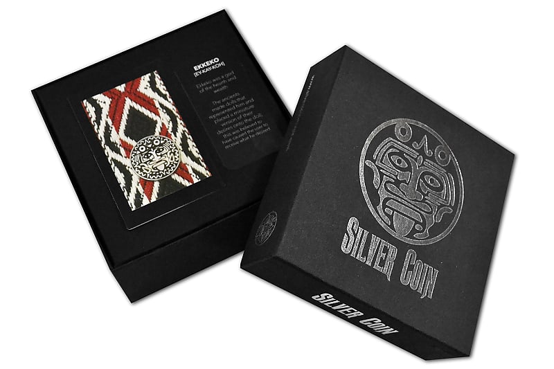 Silver Coin Ekkeko | Reverb
