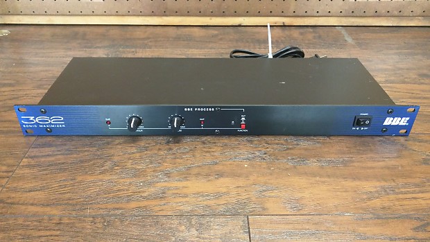 BBE 362 Sonic Maximizer Black | Reverb