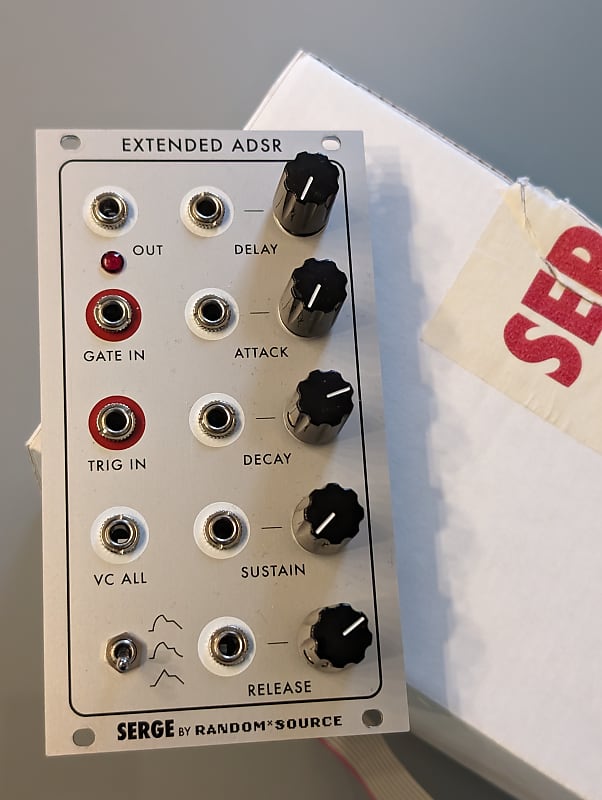 Random Source Serge Extended ADSR | Reverb