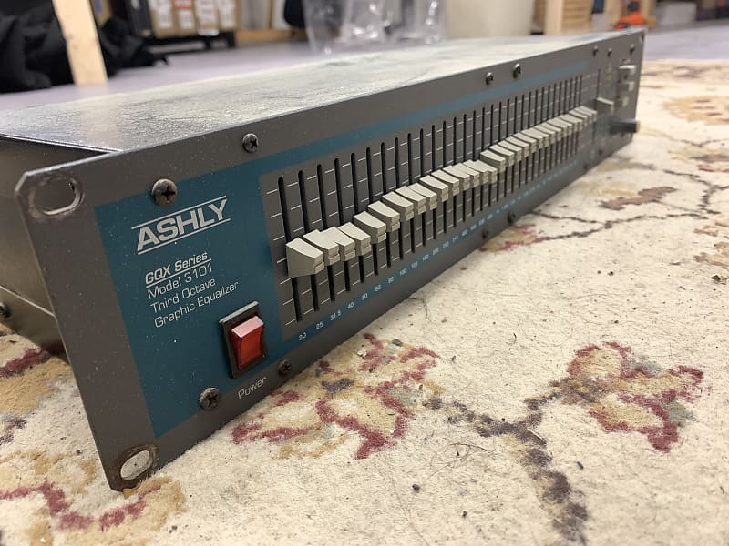 Ashly GQX-3101 Third Octave Graphic Equalizer | Reverb