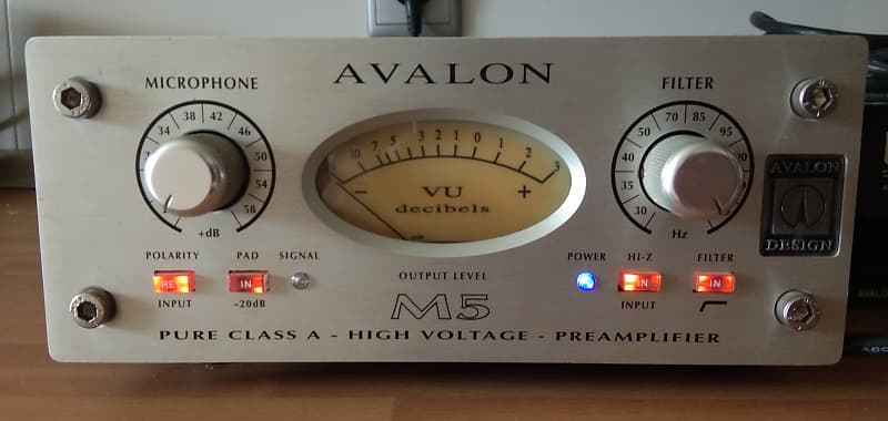 Avalon M5 Class A mic preamp | Reverb