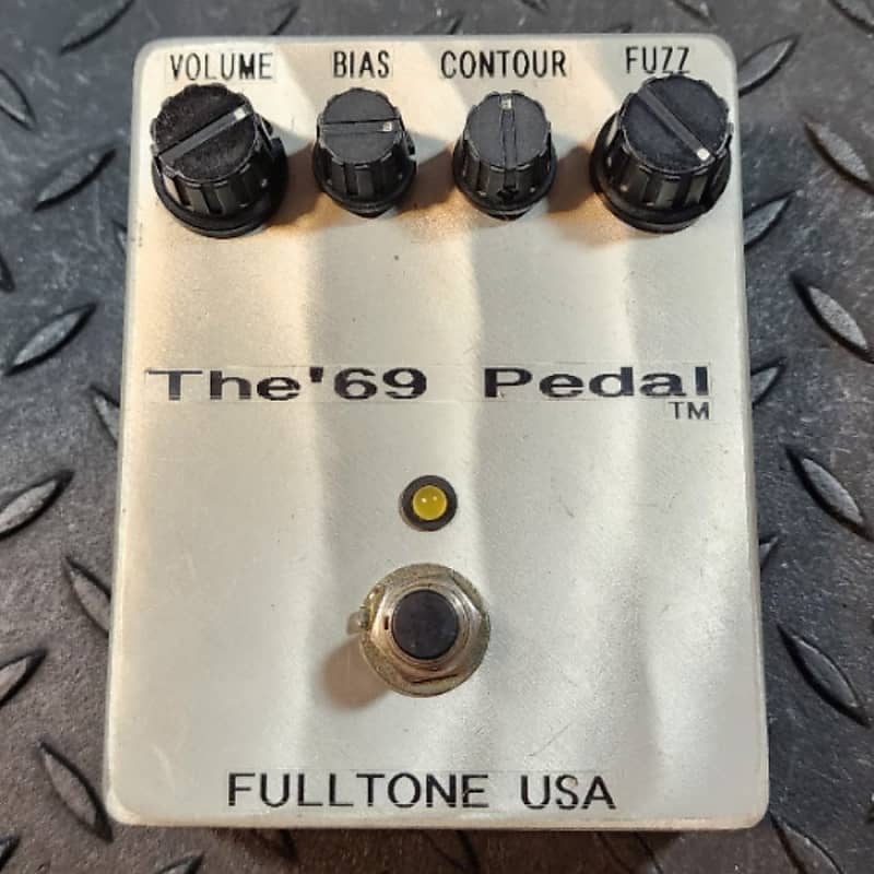 Fulltone The '69 Pedal 1996 Fuzz Vintage Original Label Maker | Reverb