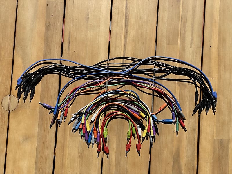 Modular Patch Cables - Many lengths - Hosa, Tiptop, etc. | Reverb